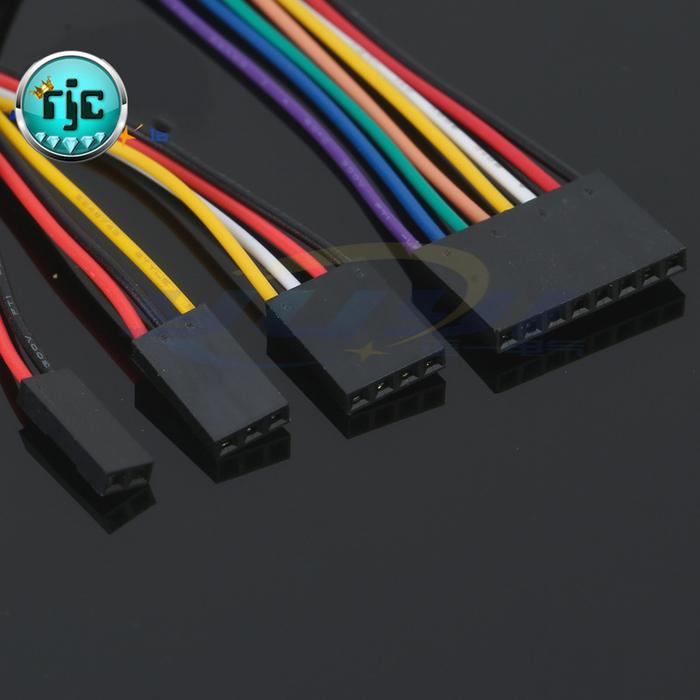 Jual TCJ8 Kabel Dupont Soket Konektor 2P~16P AWG26 20cm Cable Socket ...