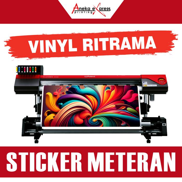 Promo Cetak Sticker Vinyl Meteran Murah | Custom Sticker Meteran ...