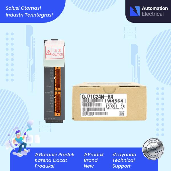 Jual QJ71C24N-R4 Module 2CH RS485 PLC Mitsubishi Q Series - Jakarta ...