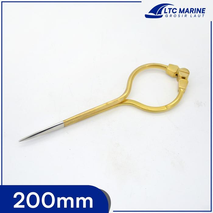 Jual IMPA 371013-1 Navigation Chart Divider Brass Jangka Peta Kuningan ...