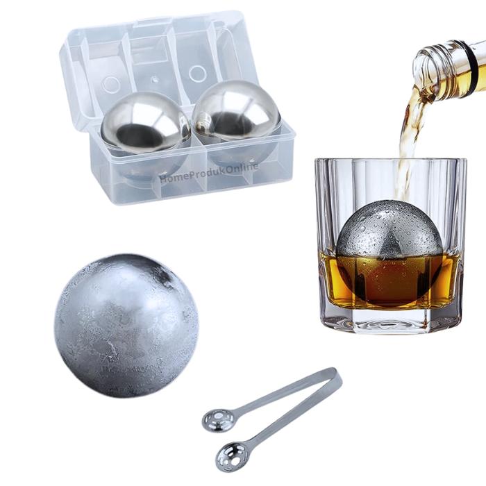 Promo Es Batu Stainless Reusable Ice Ball Bulat Bola - Jakarta Utara ...