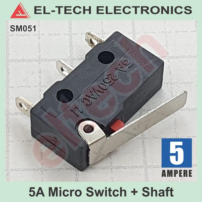 Jual 5A Micro Mikro Limit Switch KW11-3Z With Shaft Dengan Tangkai - 5A - Kota Surabaya - ELTECH ...