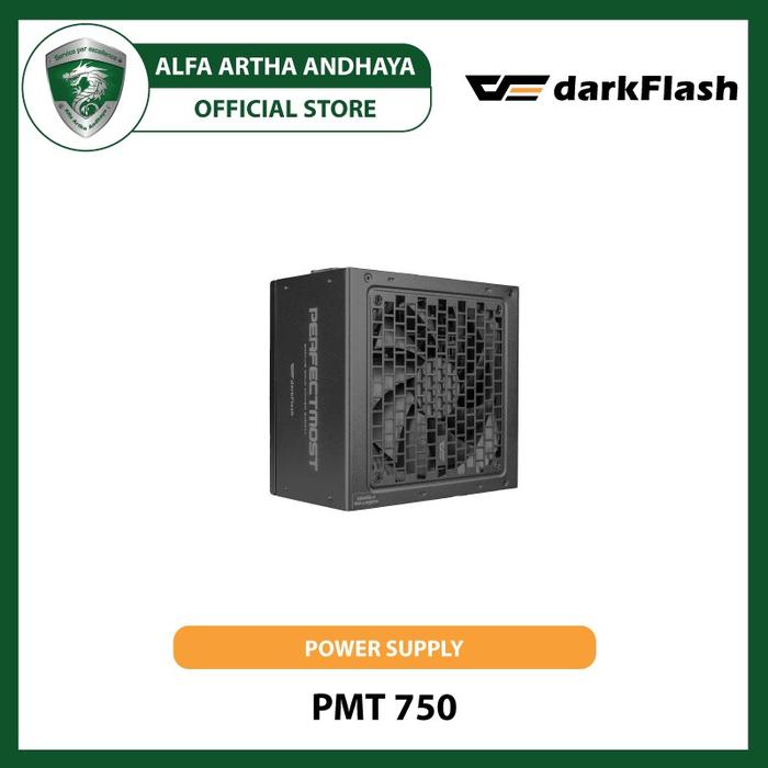 Jual AIGO DARKFLASH PMT 750W 80+ Gold Full Modular Power Supply - BLACK ...