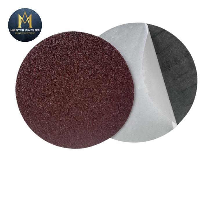 Jual Amplas bulat 8 inch stikit/amplas kain kaku deerfos XA167 - #120 ...