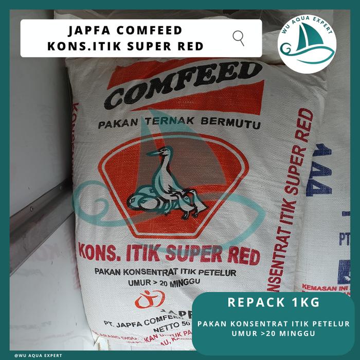 Jual Repack 1 Kg Pakan Konsentrat Itik Petelur Comfeed Kons.Itik Super ...