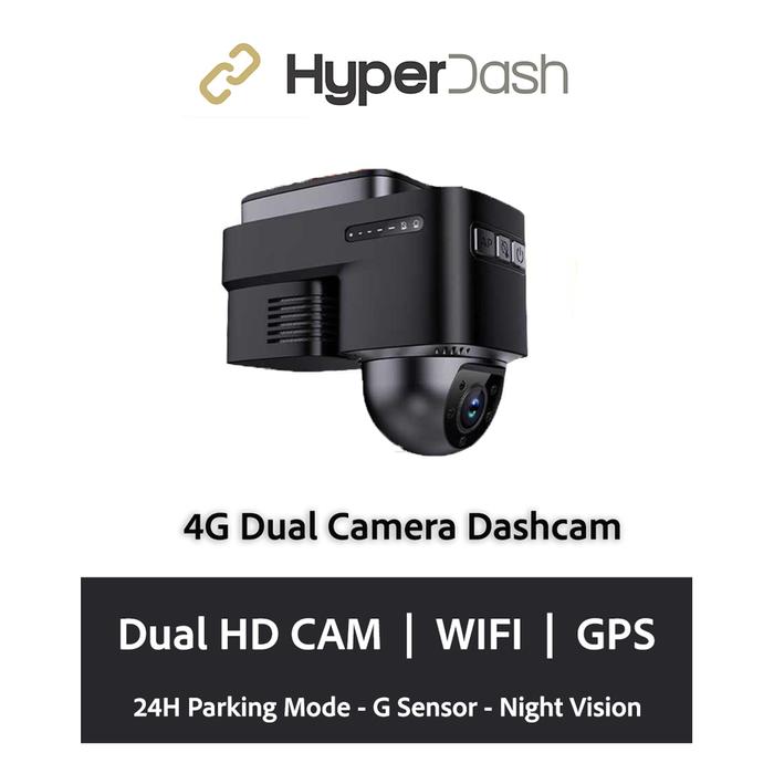 Jual HyperDash T40 4G Dual HD Dashcam Parking Recorder G Sensor - Kota Tangerang Selatan ...
