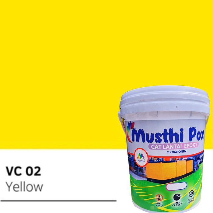 Jual Cat Lantai Epoxy Bodycoat Musthi Pox 20 KG Mengkilat Utk Carport ...