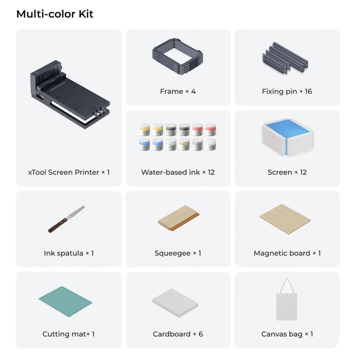 Jual Original XTool Screen Printer Mesin Cetak Sablon Simple 3 Steps ...