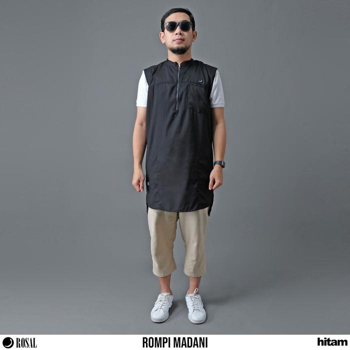 Jual Rompi sholat pria muslim madinah kerah koko Rompi Shalat Madani ...