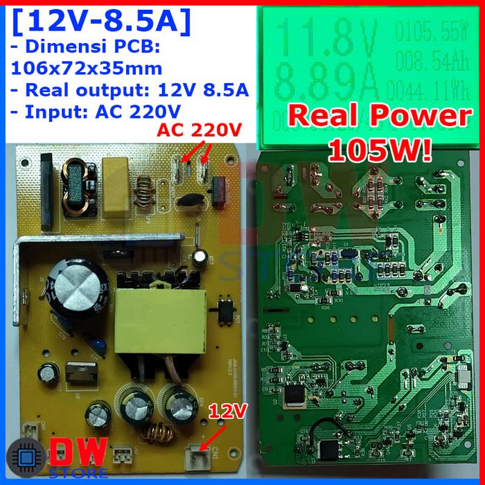 Jual PCB Modul Power Supply Adaptor 5V 9V 12V 15V 1A 1.5A 2A 3A 3.5A 4A ...