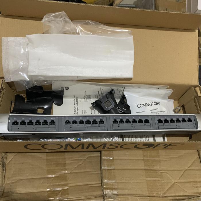 Jual PATCH PANEL COMMSCOPE SYSTIMAX 24port CAT6 ORIGINAL - Kota ...