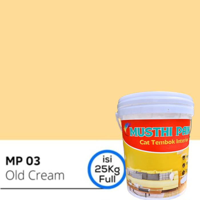 Jual Musthi Paint Cat Tembok Standar 20 Kg Tidak Berkapur Daya Sebar ...