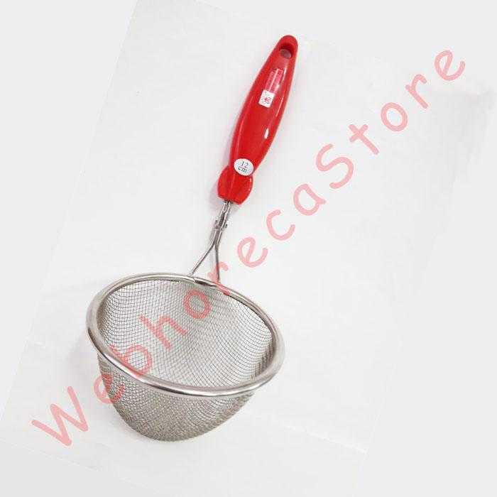 Jual Noodle Strainer Sieve 12cm Black Handle/Saringan Mie Kangkung ...