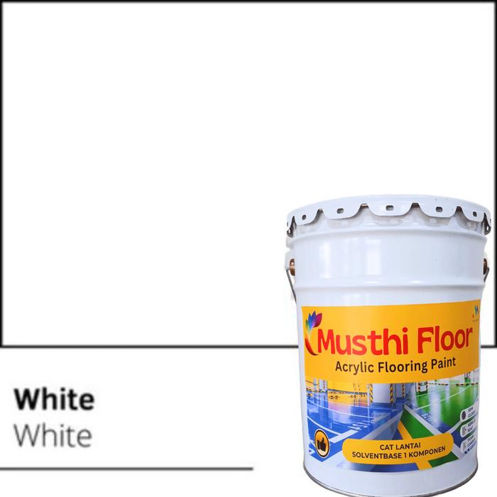 Jual Cat Trotoar Solventbased Musthi Floor 20kg - Putih - Kab ...