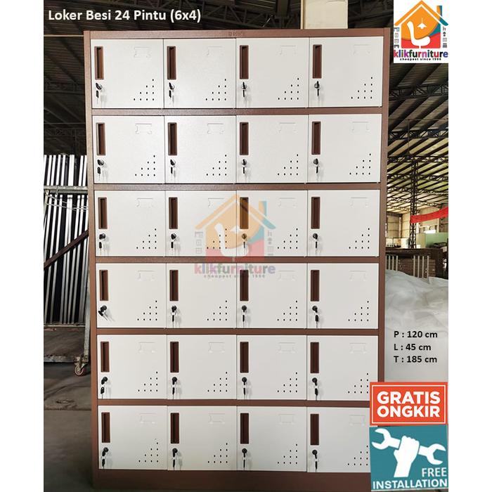 Promo Locker Besi / Loker Besi / Loker File Besi 24 PINTU AKL24 Cicil 0 ...