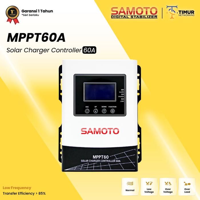 Jual SOLAR CHARGER CONTROLLER MPPT 60A /SAMOTO / TENAGA SURYA / SOLAR ...