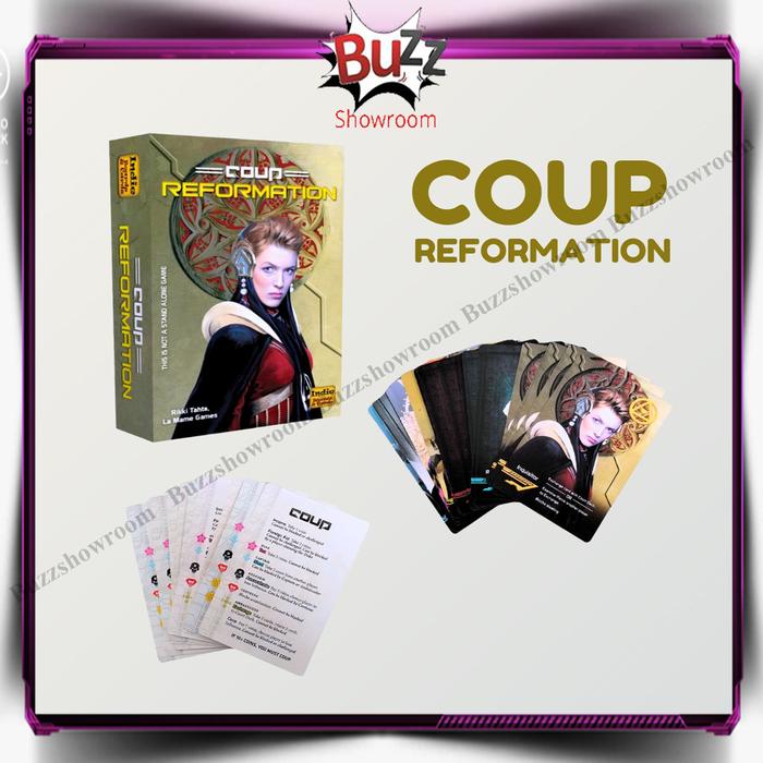 Jual Coup Reformation Expansion board game Card Games - Jakarta Barat ...