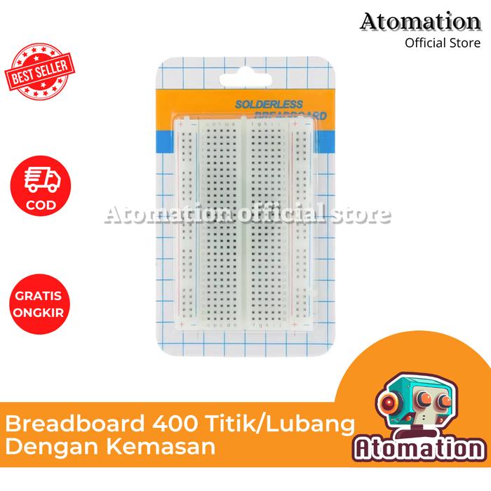 Promo Breadboard Project Board Protoboard Mini Kecil Solderless MB-102 ...