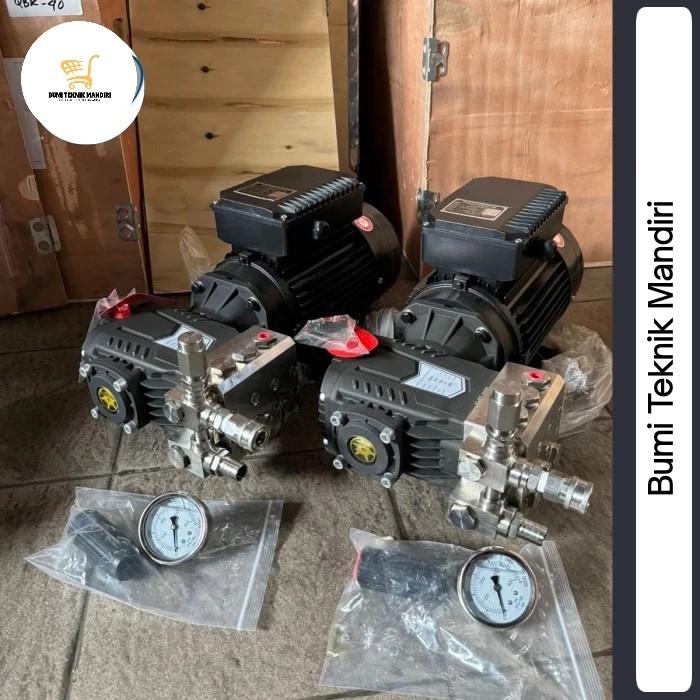 Jual POMPA PLUNGER SWRO 8LPM 100BAR HIGH PRESSURE SEA WATER POMPA ...