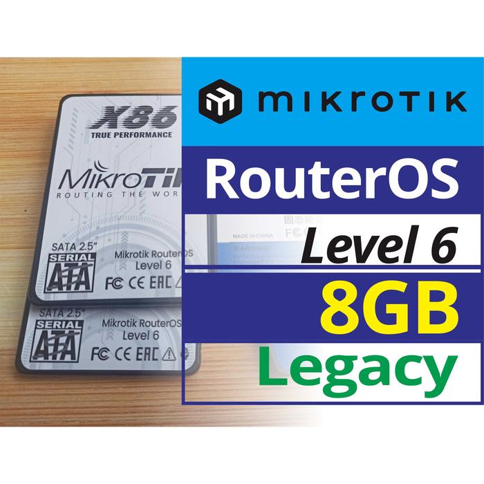 Jual mikrotik sata dom ssd level 6 ros 6 7 x86 64bit bisa bebas upgrade ...