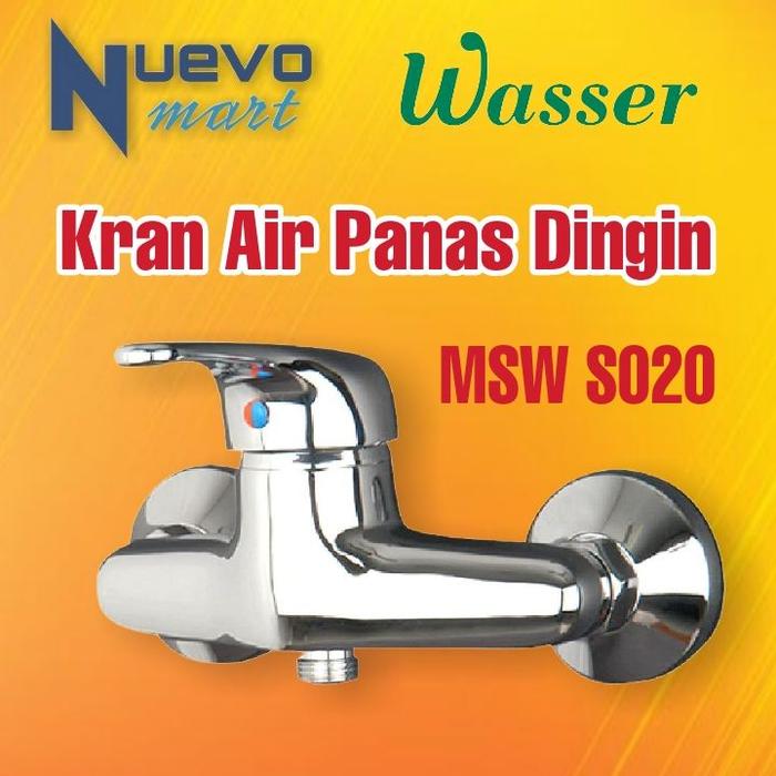 Jual WASSER Keran Kran Mixer Shower MSW-S020 Single Lever Shower Mixer ...