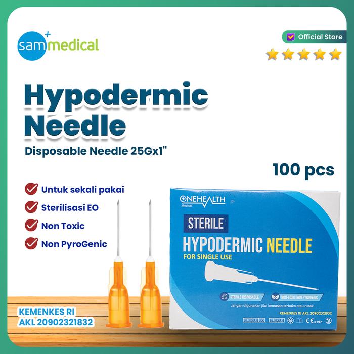 Jual One Health Needle / One health Hypodermic Needle Sterile ...