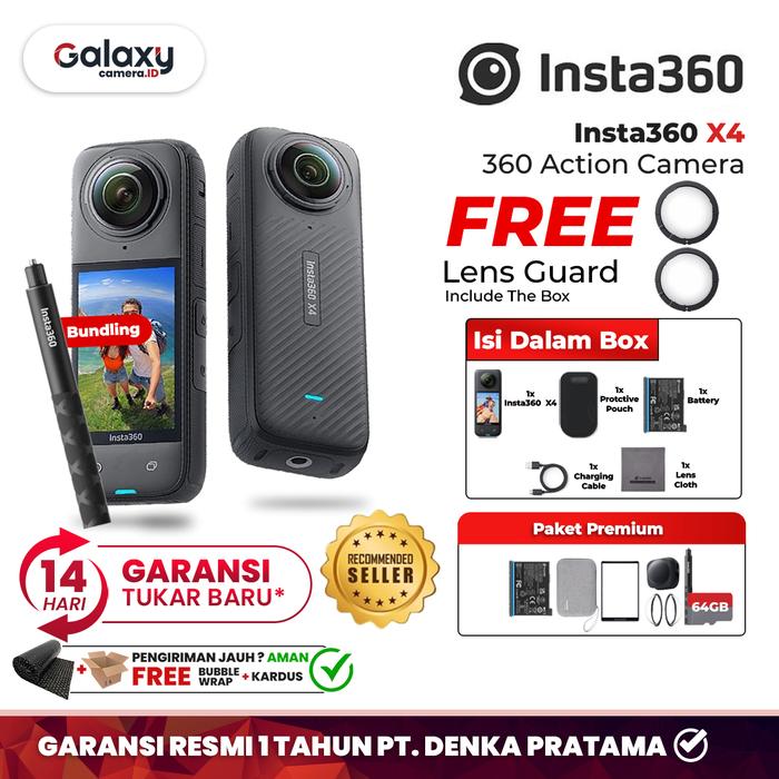 Promo Insta360 X4 8K Action Camera AI Insta 360 X 4 A.I Garansi Resmi ...