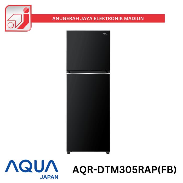 Jual Kulkas 2 pintu Aqua Inverter terbaru tipe AQRDTM305RAP(FB) - Kota ...