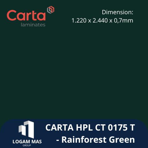 Jual CARTA HPL CT 0175T - Rainforest Green - High Pressure Laminates ...