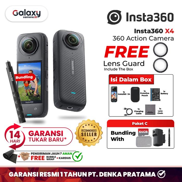 Promo Insta360 X4 8K Action Camera AI Insta 360 X 4 A.I Garansi Resmi ...