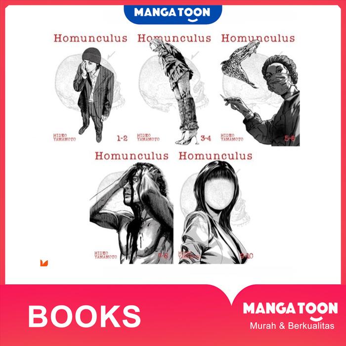 Jual Komik Homunculus (Omnibus),by Hideo Yamamoto (English) - full set ...