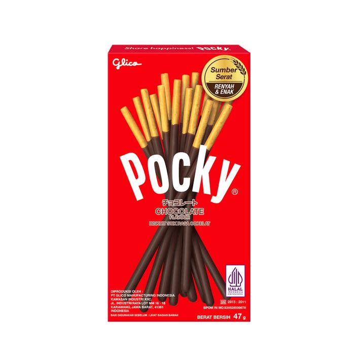 Jual POCKY GLICO REGULAR BOX STICK / Biskuit Stik - CHOCOLATE ...