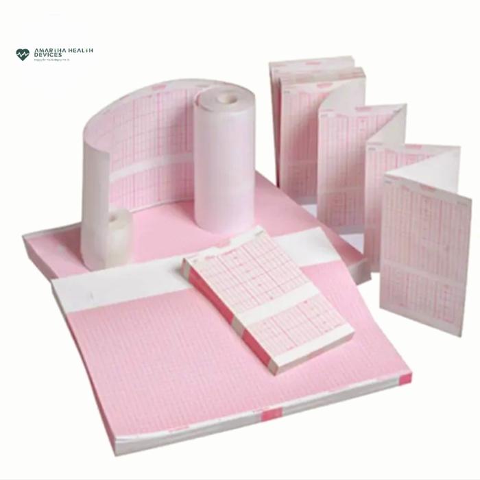 Jual Kertas EKG ECG 90mm X 90mm X 360 Sheets hellige marquette mac 500 ...