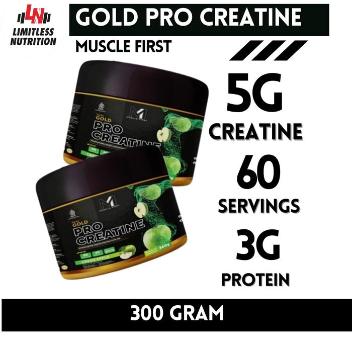Jual MUSCLE FIRST PRO CREATINE 360G/60SERVINGS - Creatine Monohydrate ...
