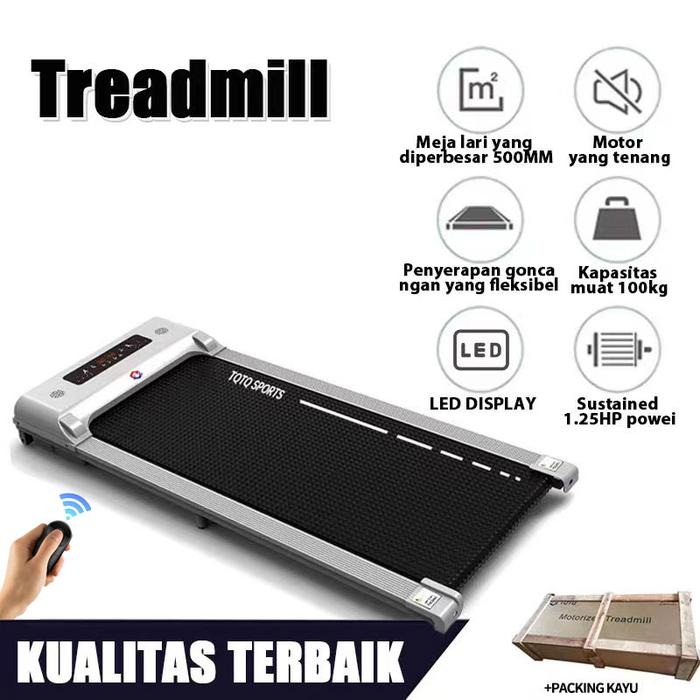Jual Treadmill Elektrik Treadmill Lipat Treadmill Portable Walking Pad ...