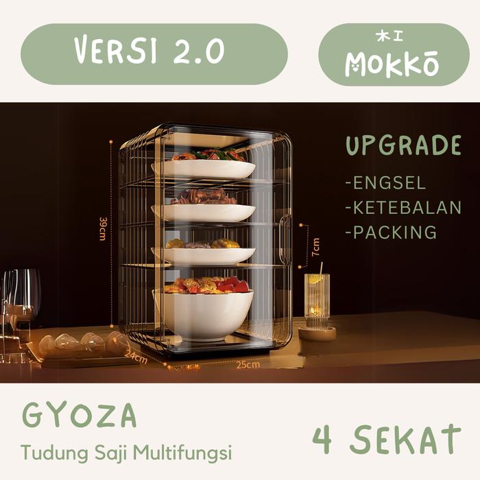 Promo MOKKO - Tudung Saji Makanan Anti Serangga Serbaguna Lemari ...