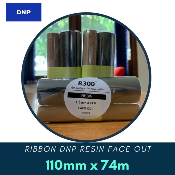 Jual Ribbon Barcode DNP Resin 110mm X 74m Face Out - Jakarta Barat ...