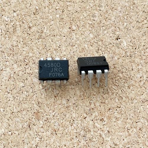 Jual IC JRC4580D JRC4580 JRC 4580 4580D Dual OP-AMP Amplifier DIP-8 ...