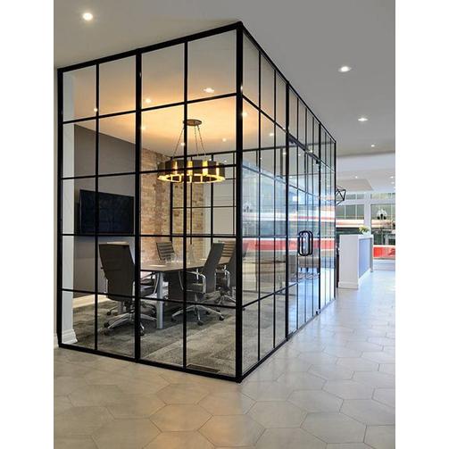 Jual Partition Glass/Partisi Kantor Kaca Tempered (ANDI FG) - U15 (10MM ...