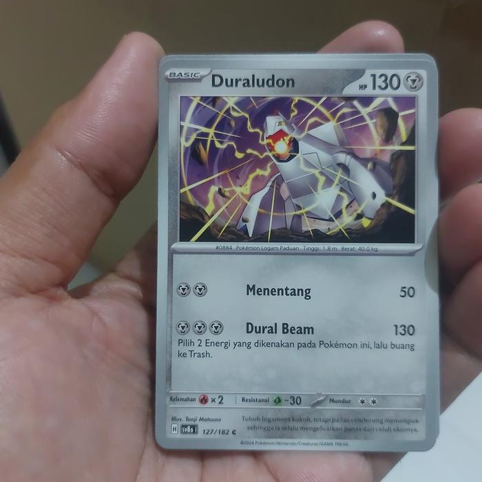 Jual Archaludon EX RR Duraludon C sv8s Pokemon TCG Indonesia ...