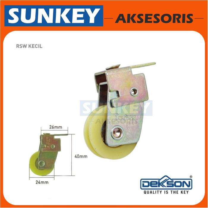 Jual Roda Sliding Door Window Dekkson Roda Kecil - Kota Tangerang ...
