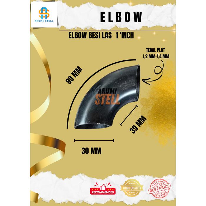 Jual Elbow Las Besi / Keni Pipa Ukuran 1 Inch - Kab. Tegal - ARUMI ...