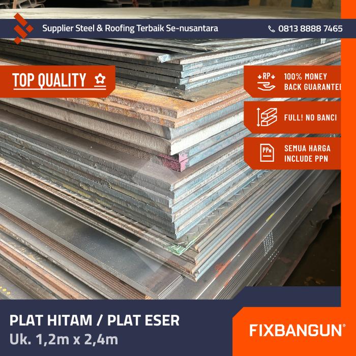 Jual Plat Hitam 1.20 x 2.40 Meter - Plat Eser - Jakarta Barat ...