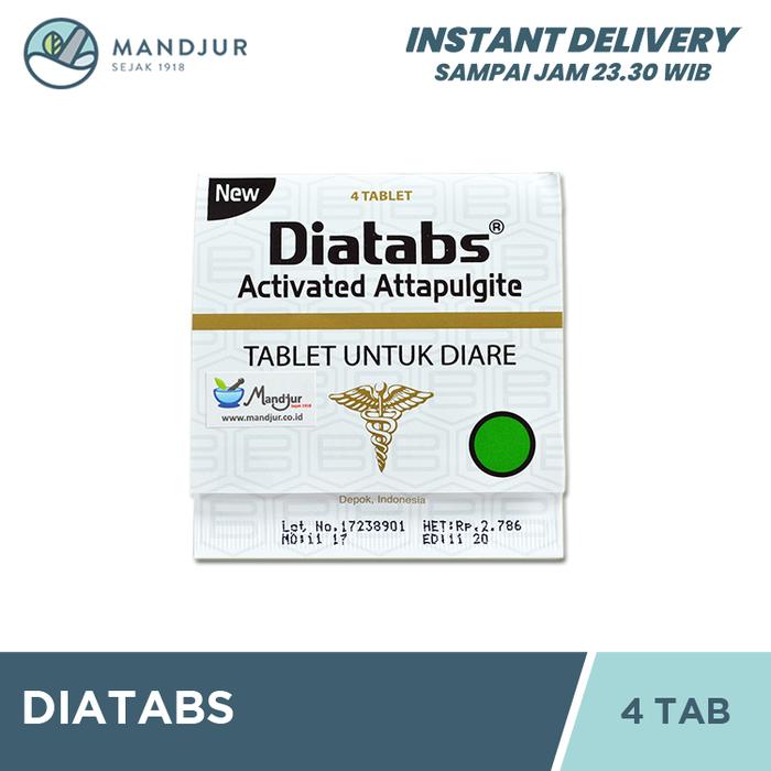 Jual Diatabs - Obat Antidiare, Penyerap Racun / Bakteri Diare - Jakarta ...