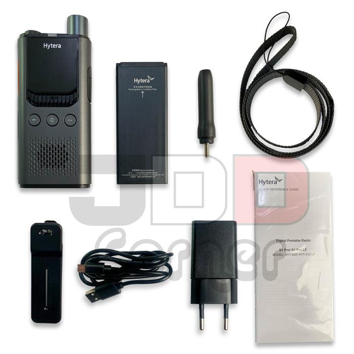 Jual HT Slim Hytera S1 Pro Metallic Grey HYT-S35 UHF 400 Digital DMR ...