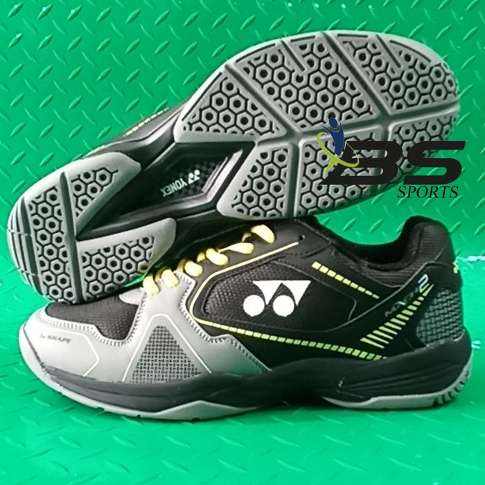 Jual NEW SEPATU BADMINTON YONEX MACH 2 MACH2 ORIGINAL - GREY BLACK, 42 ...