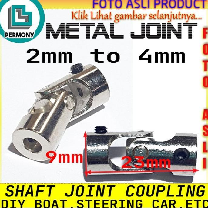 Jual JOINT UNIVERSAL MINI COUPLING ADAPTER SHAFT MOTOR RC BOAT ...