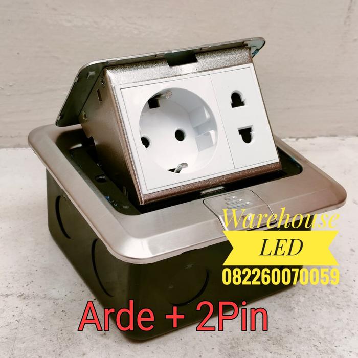 Promo Stop Kontak Lantai 3 Modul Slow Motion Stopkontak Tipe C Tanam ...