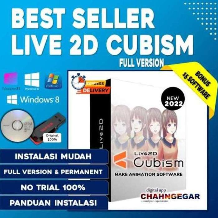 Jual Live2D Cubism Pro 3 Animasi 3D / 2D Make Animation | Download Aplikasi Windows / MAC Untuk ...
