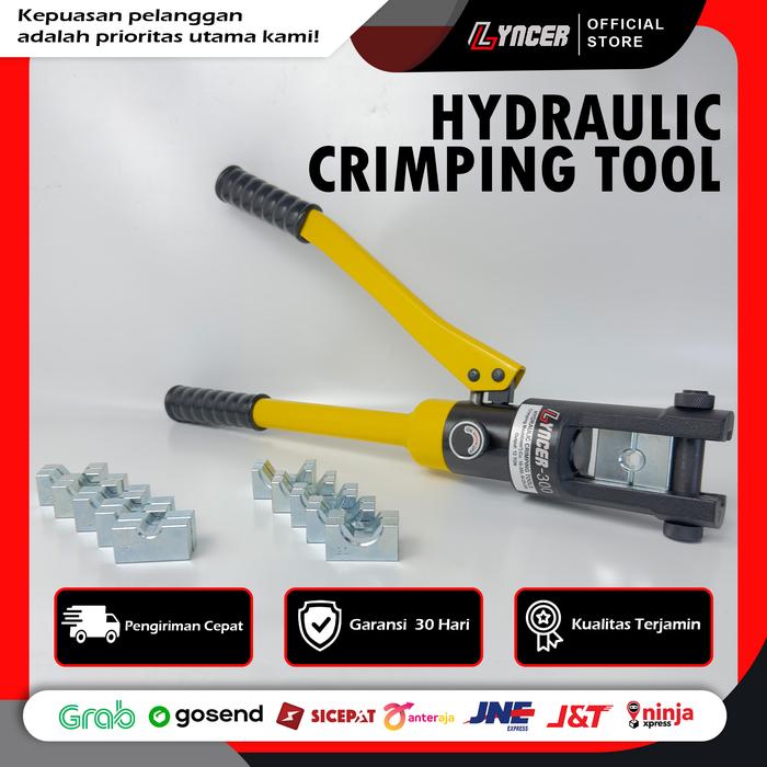 Jual 300mm Hydraulic Crimping Tool LyncerPro 300 Tang Press Skun ...